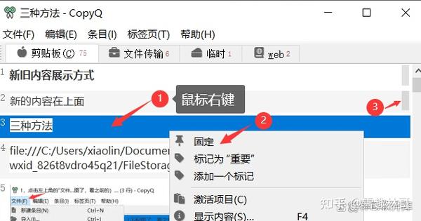 高效软件10：CopyQ-历史剪贴板管理小工具-超详细教程 - 知乎