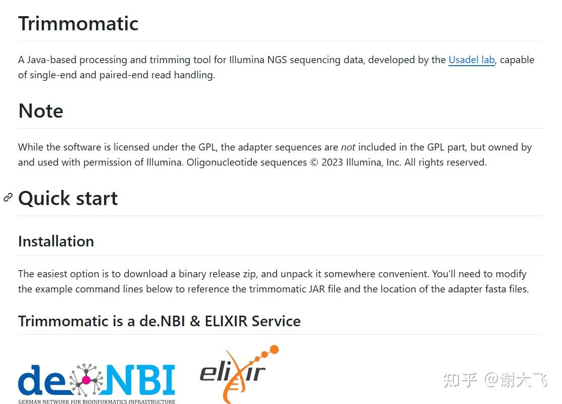 Trimmomatic软件使用及数据质控 - 知乎