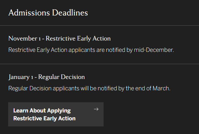 美国留学 | 2024美本TOP30大学EA/ED/RD申请时间汇总！ - 知乎