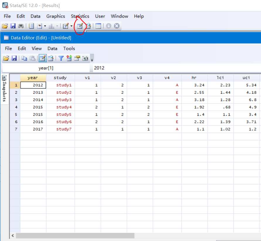 meta分析 | stata进行生存结局（HR）的meta分析（森林图/漏斗图/偏倚检验/meta回归/敏感性分析/减补法） - 知乎