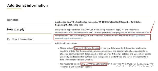 澳洲国立大学25Fall博士CSC奖学金已开放申请，内附申请流程！ - 知乎