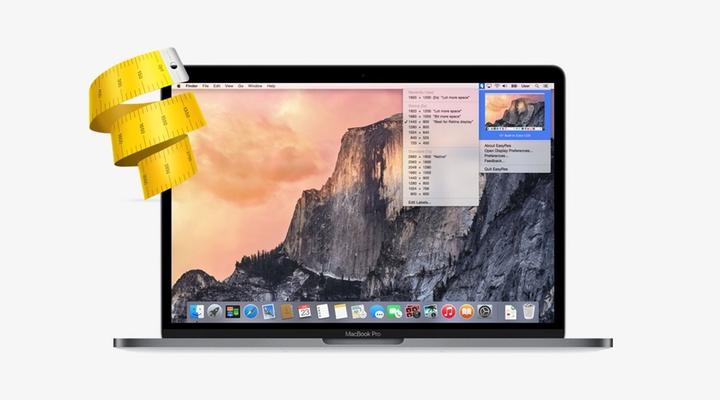 「EasyRes」Mac分辨率调整从未如此方便快捷，支持多显示器 - 知乎