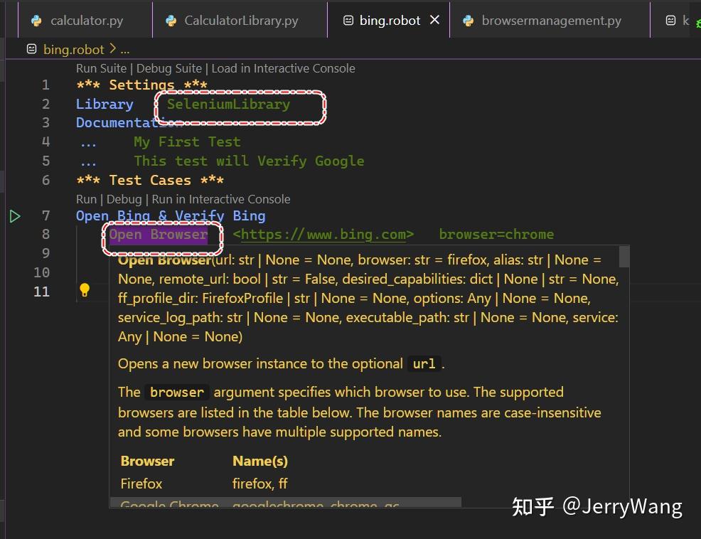 Robot Framework 里的 keyword - 知乎