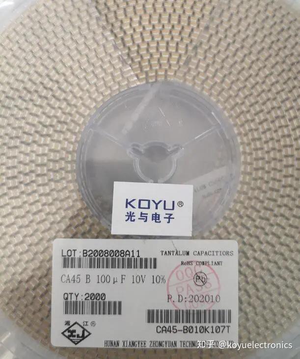 XIANGYEE湘怡中元XJ湘江钽电容一级代理KOYUELEC光与电子只寻厂家方案公司合作！ - 知乎