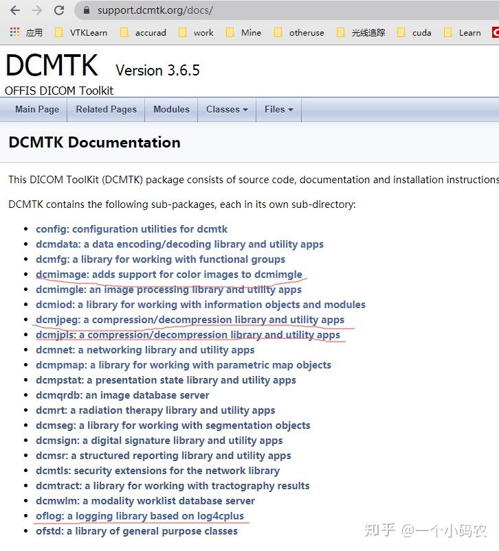 DCMTK 示例说明 - 知乎