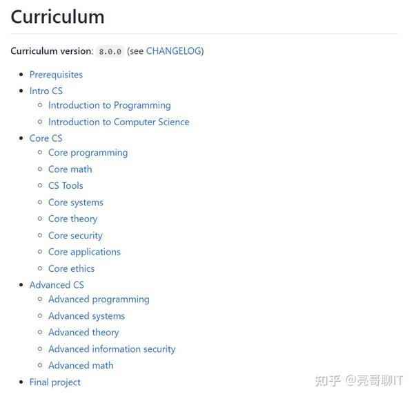 OSSU 开源社会大学-CS自学宝典 - 知乎