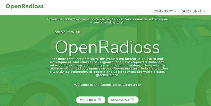 知名显式动力学求解器Radioss宣布开源 - 知乎