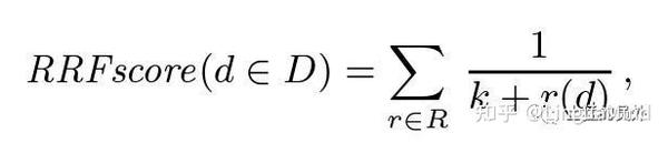 使用RAG-Fusion和RRF让RAG在意图搜索方面更进一步 - 知乎