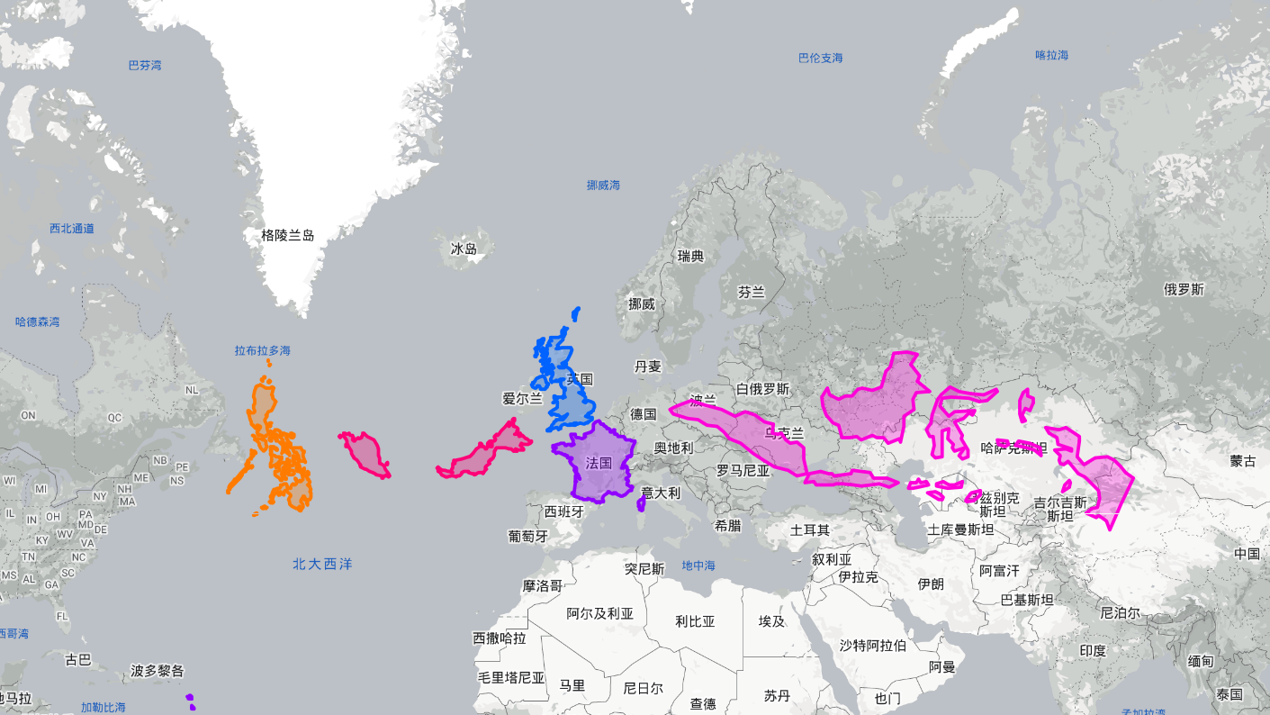 同纬度比较世界各国的面积大小 - 知乎