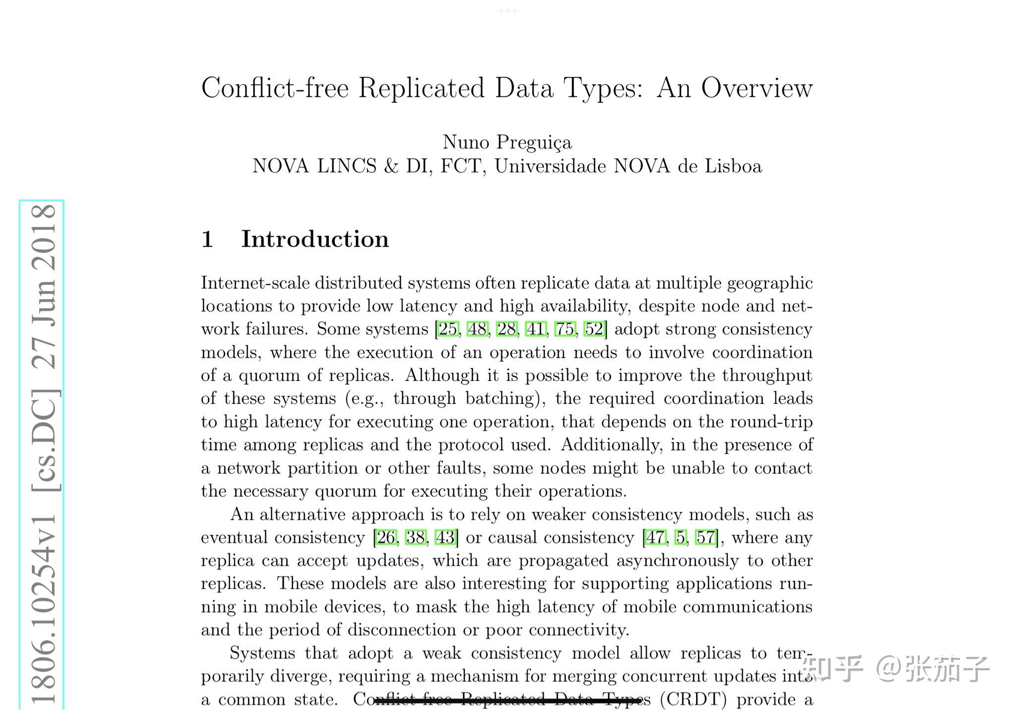 数据库系统小报：CRDT初探 - 知乎