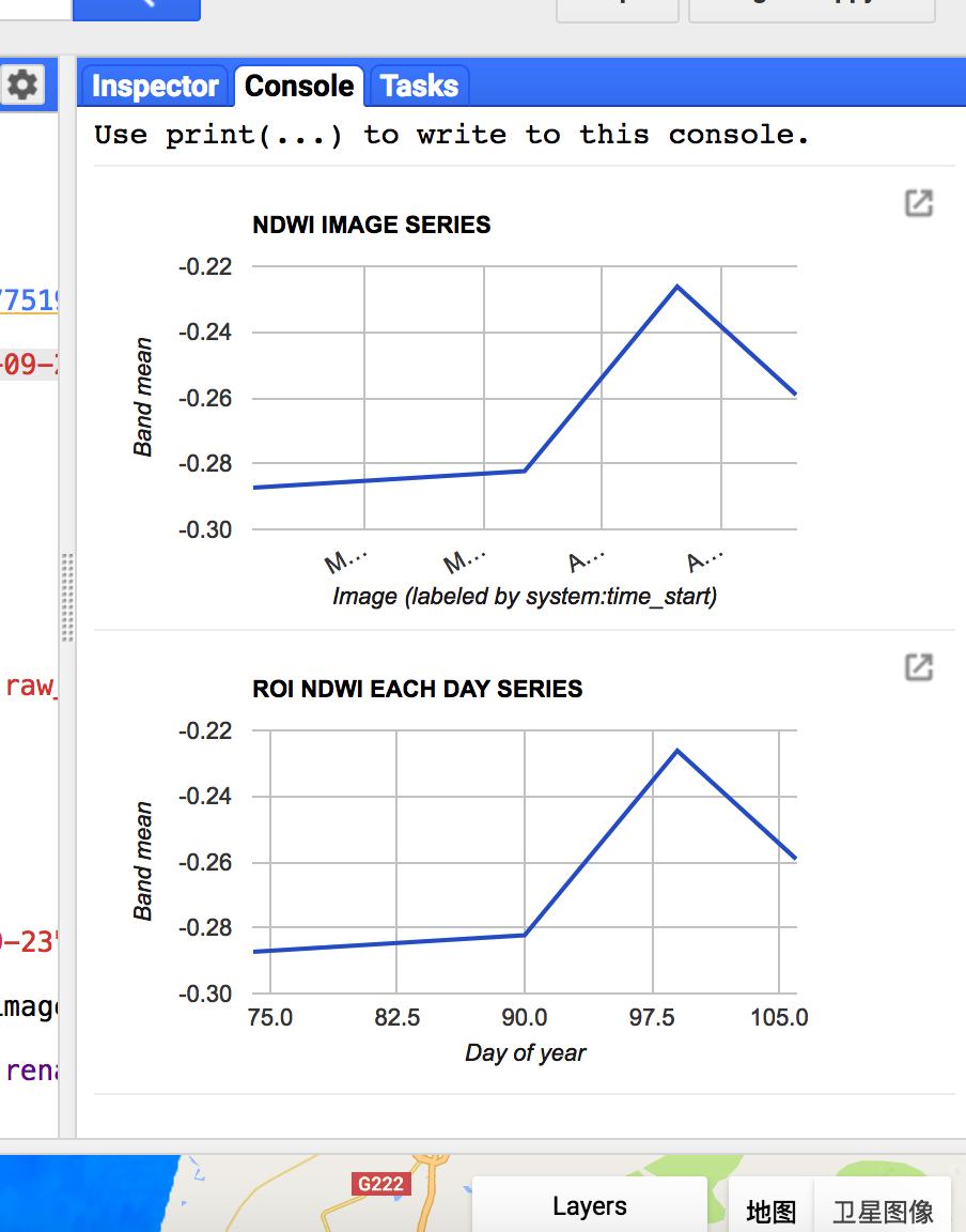 GEE学习笔记 十五：landsat8的NDWI指数计算 - 知乎