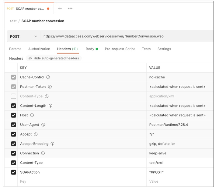 【postman】SOAP -API请求例子解析 - 知乎
