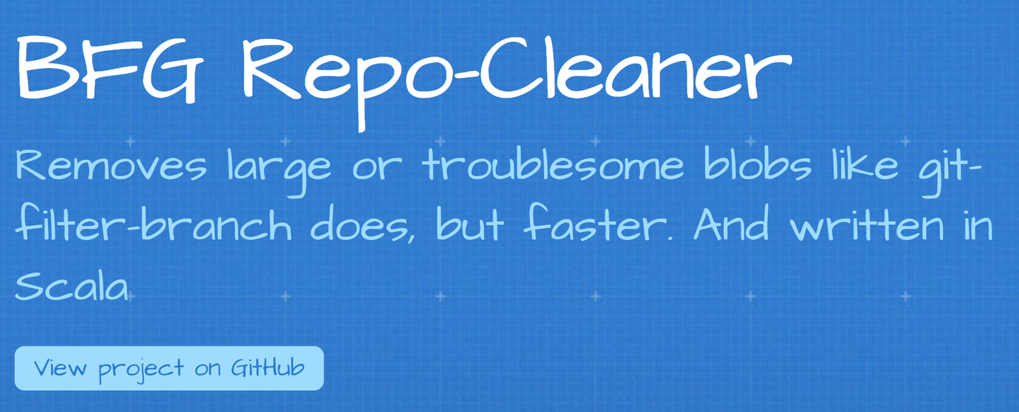 BFG Repo-Cleaner，一行命令替换、删除、修改git提交记录？ - 知乎