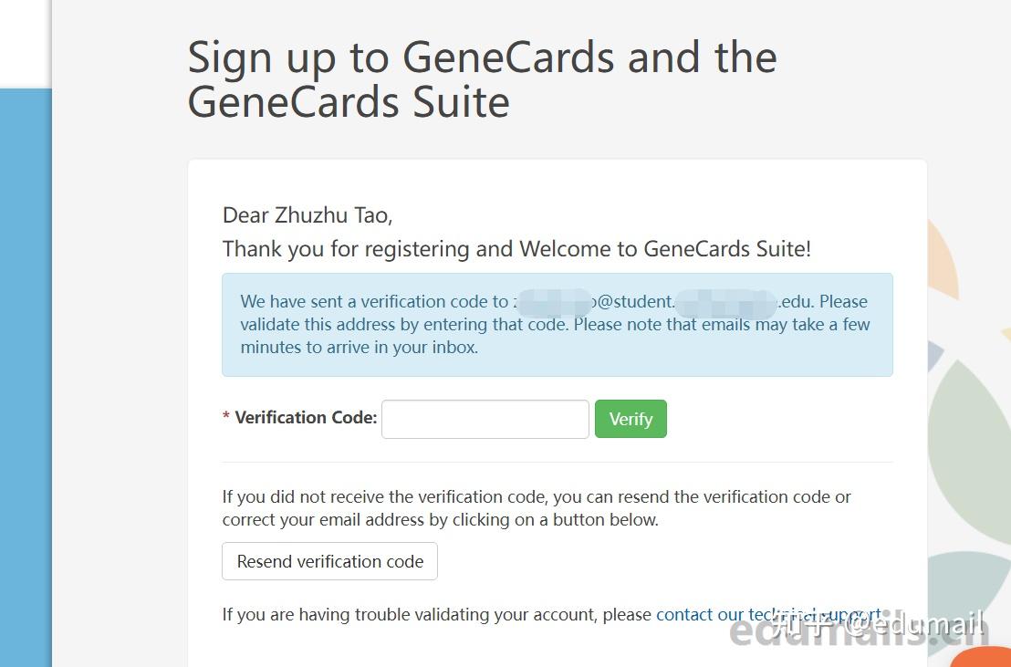 小白新手GeneCards基因数据库edu邮箱账号申请注册 - 知乎