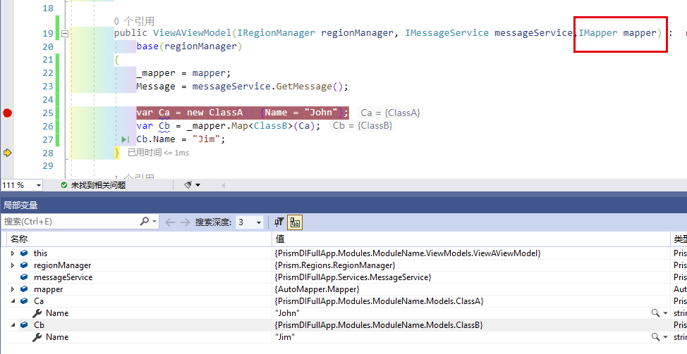 Prism+WPF使用DependencyInjection实现AutoMapper的依赖注入功能 - 知乎