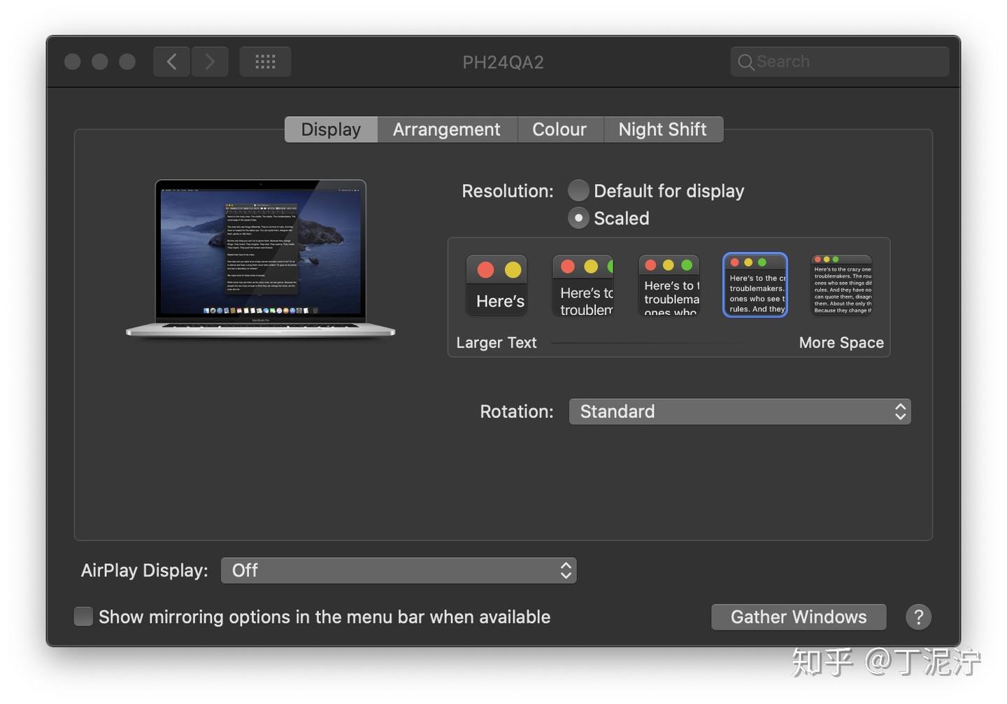 手动开启/关闭macOS HiDPI，让2k显示器完美适配macOS - 知乎