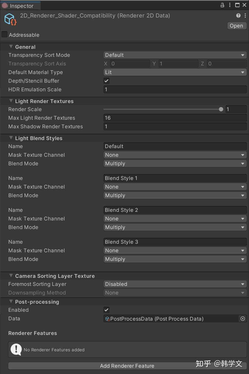 Unity通用渲染管线URP面板参数 - 知乎