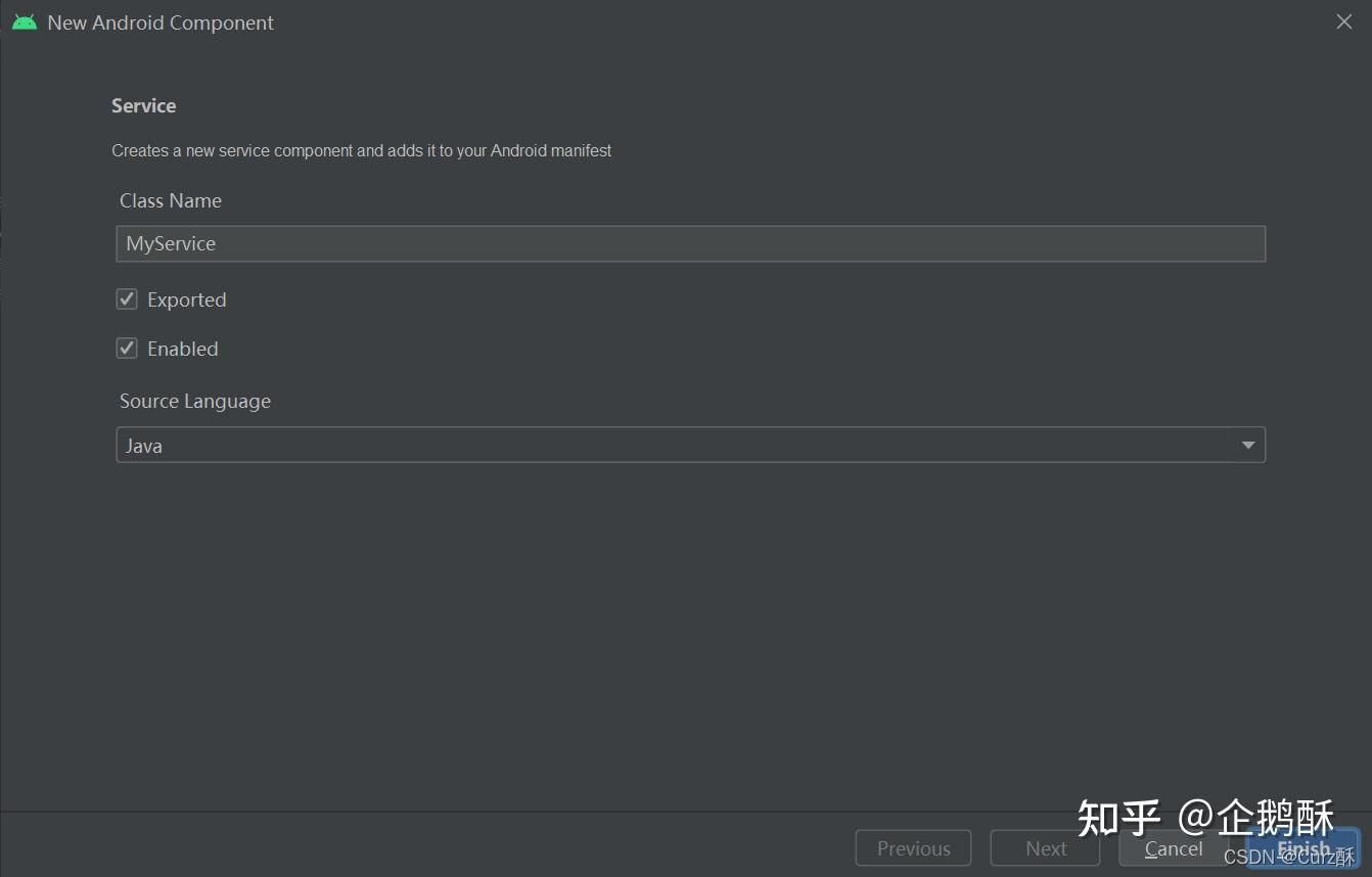Android Studio使用onCreate()，onStartCommand()和stopService()方法来启动和停止服务 - 知乎