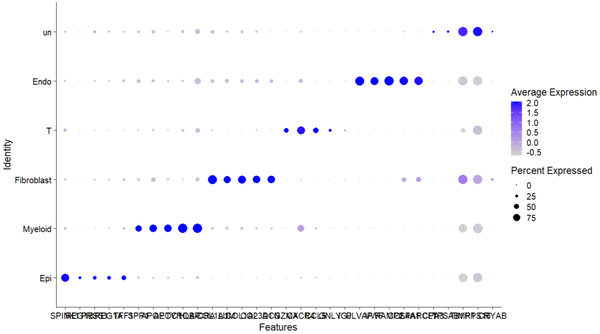 scRNA分析| 和SCI学 定制化聚类点图（Dotplot ），含二行代码出图方式 - 知乎