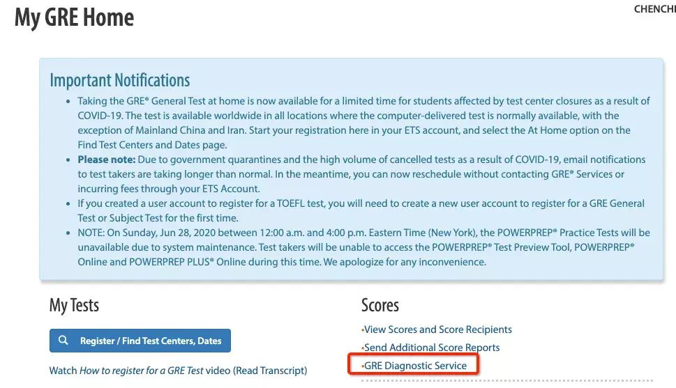 如何查询GRE正式成绩单和“诊断报告”？ - 知乎
