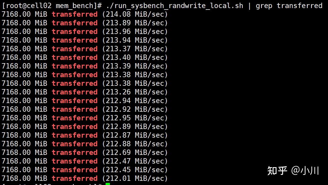 分布式存储性能调优 - sysbench内存带宽测试详解 - 知乎