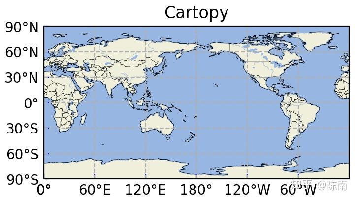 cartopy绘图指南 - 知乎