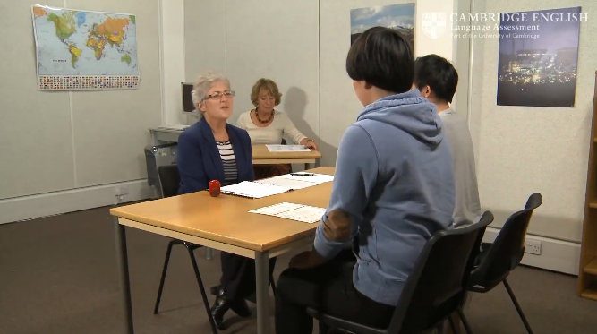 FCE口语考试视频_剑桥B2 First for schools口语视频示例 - 知乎