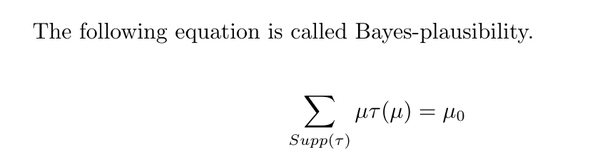 Bayesian Persuasion Part1 - 知乎