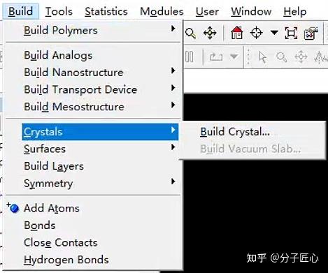 第十章第八小节：Materials Studio（MS）软件 晶体结构搭建 Crystal Builder（一） - 知乎
