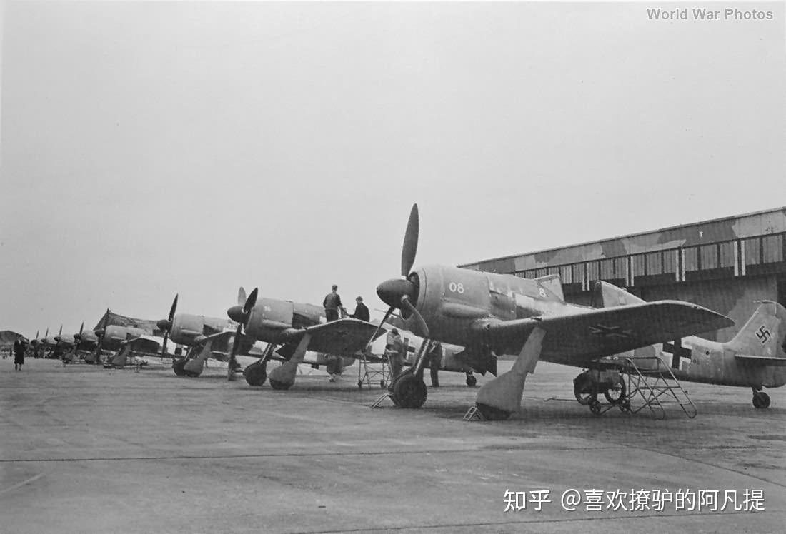 编号54：纳粹德国空军（Luftwaffe, 1935–1945）：回头看系列-军用飞机型号精讲专题01：Focke-Wulf Fw 190 ...