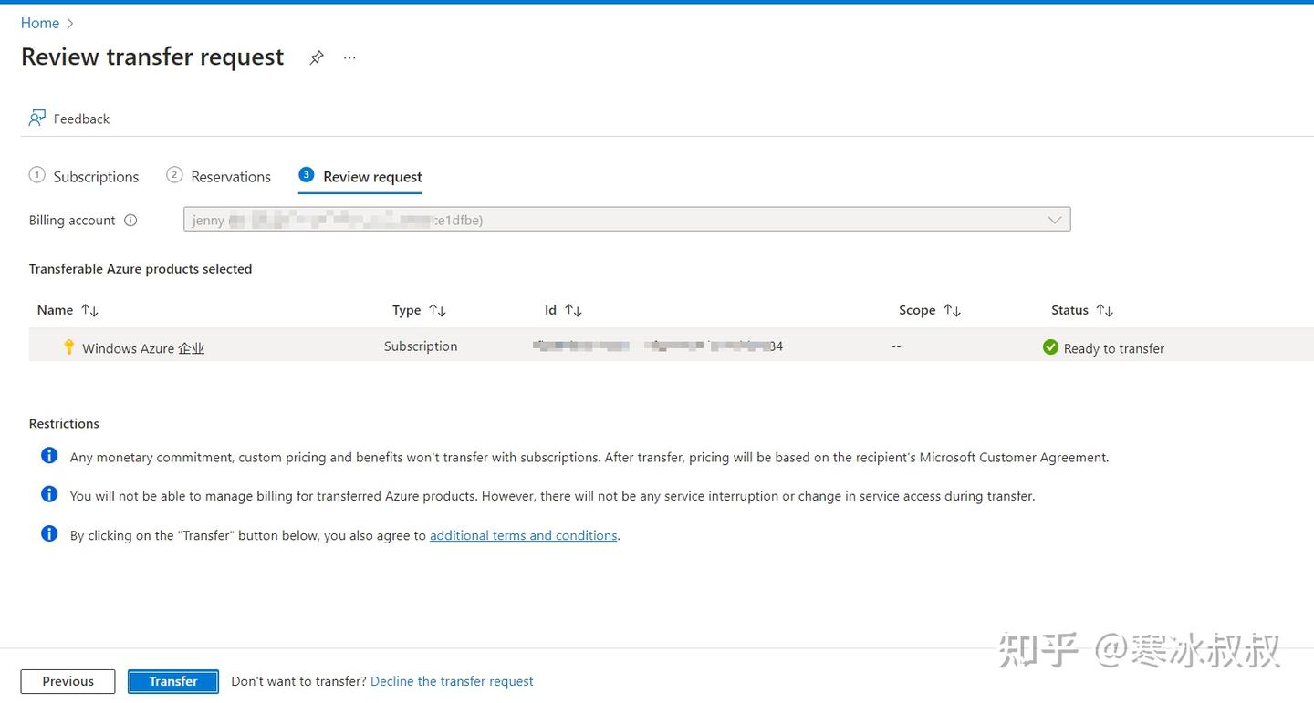 OSPA企业协议订阅迁移至21VCA-E企业协议订阅（国内 21v Azure ) - 知乎