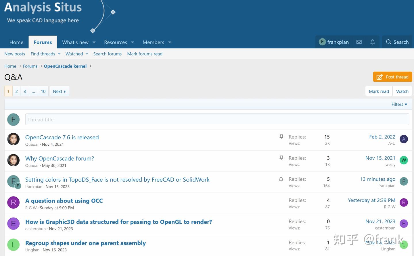 【opencascade】常用资料整合 - 知乎