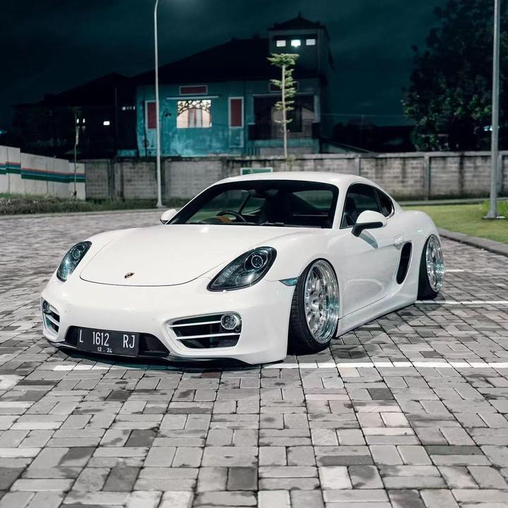 #极限姿态白幽灵#保时捷卡曼改装AIRBFT气囊减震 - 知乎