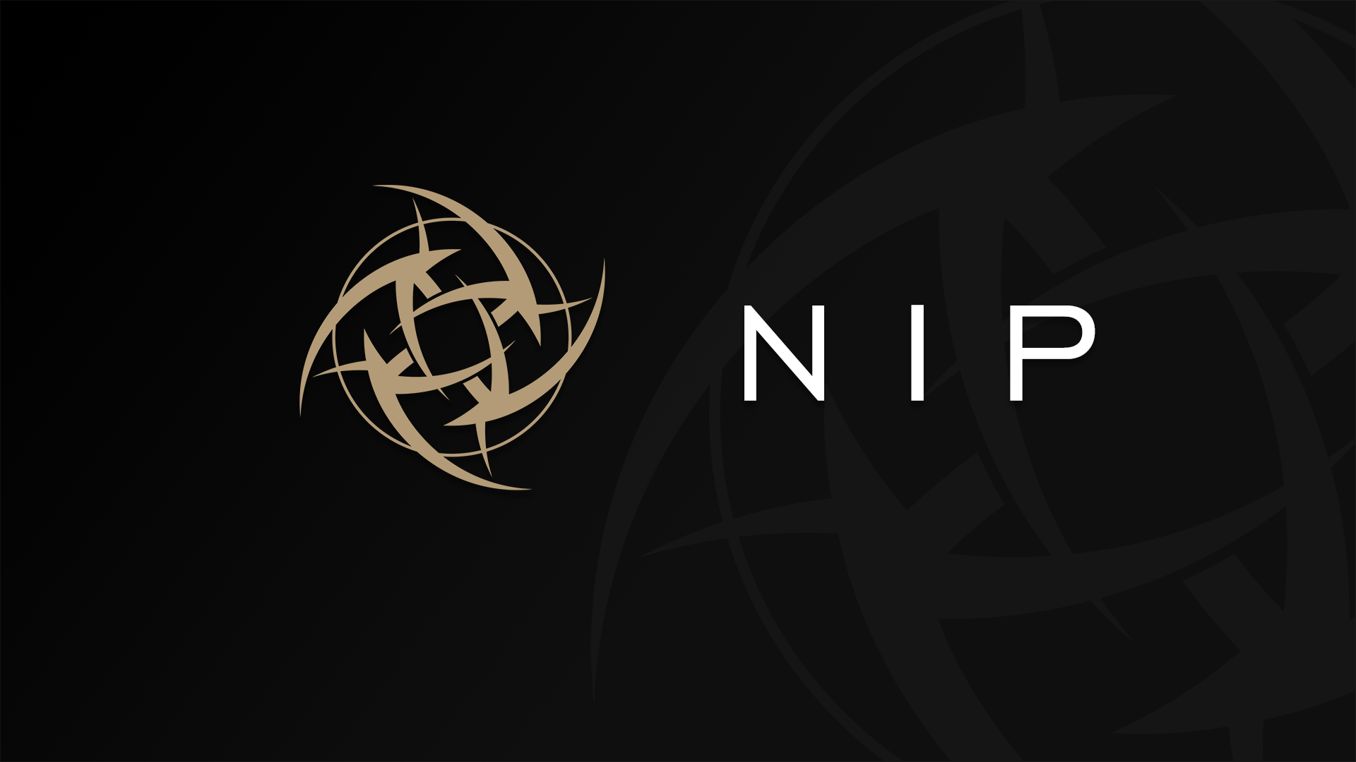 再分享一张NIP战队旧版logo的黑色简约壁纸 - 知乎