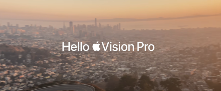 苹果新Vision Pro广告登场：Hello Apple Vision Pro - 知乎