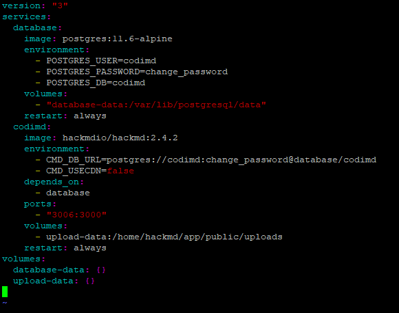 本地部署协作 Markdown 工具 Codimd 并实现外部访问 - 知乎