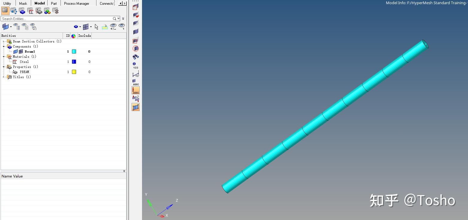 Hypermesh小技巧[2]《Hypermesh调用Nastran求解器进行频率响应分析》 - 知乎