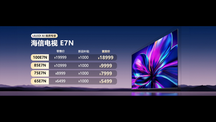 海信发布E7N超画质Mini LED电视，真的要“干翻”旗舰？ - 知乎