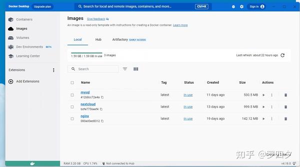 Windows 下 Docker 安装 Nextcloud、MySQL、Nginx 、ZeroTier内网穿透外网访问 - 知乎