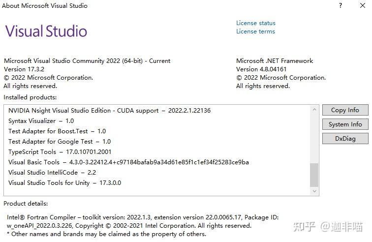 VS2022+oneAPI2022+fortran简单测试 - 知乎
