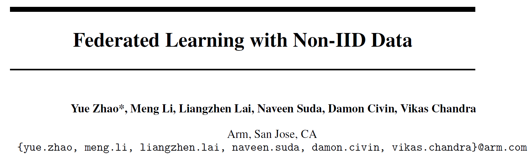 联邦学习系列：NonIID数据 - 知乎