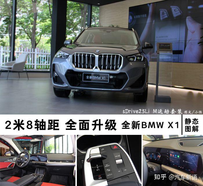两款设计套装可选 2.0T引擎 静态图解全新BMW X1 - 知乎