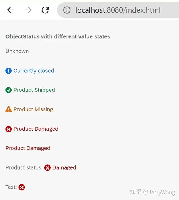 SAP UI5 控件 ObjectStatus 的使用方法介绍试读版 - 知乎