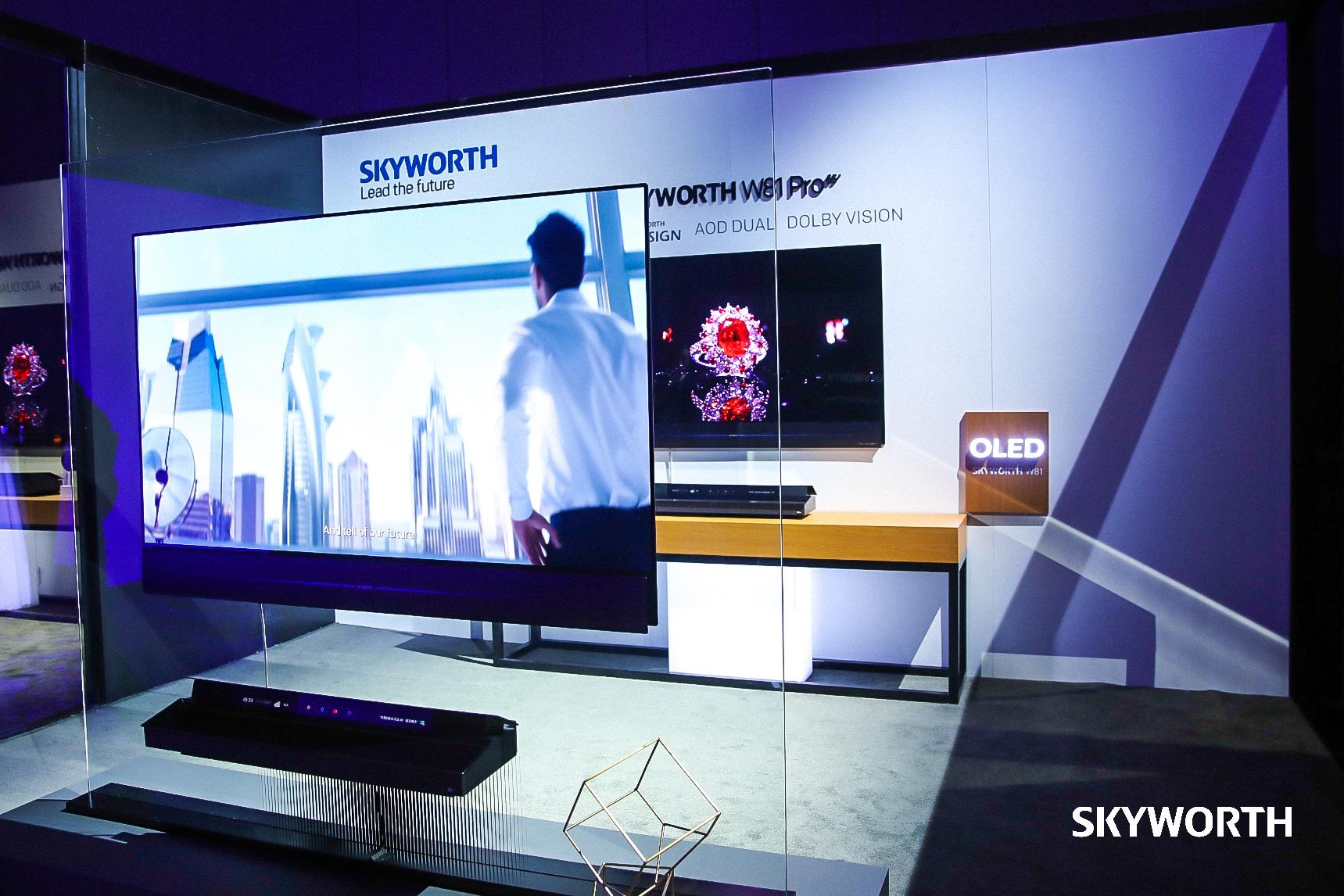 CES 2020 的首款电视，创维带来了超薄壁纸电视，还有全程 8K 巨幕 - 知乎