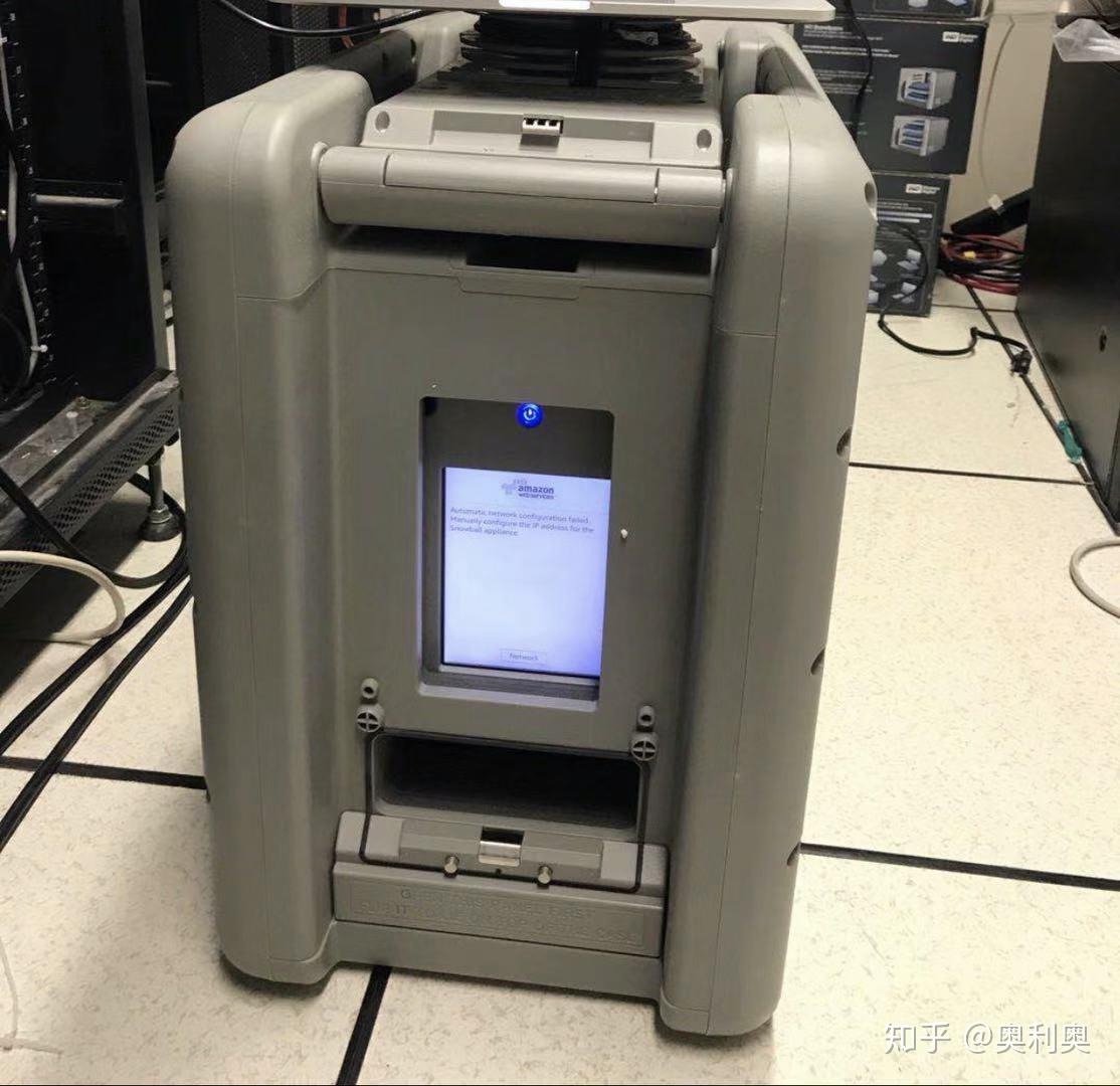 记录一次AWS Snowball使用经历 - 知乎