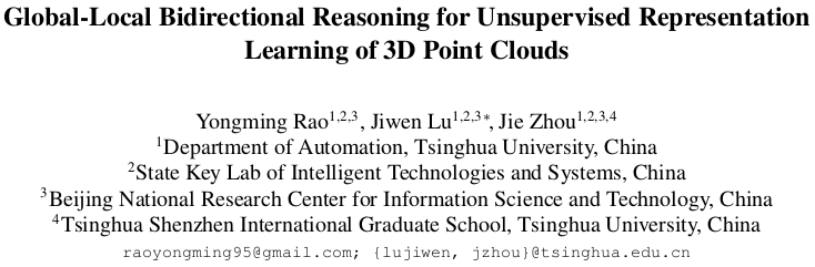 PointGLR论文笔记 - 知乎