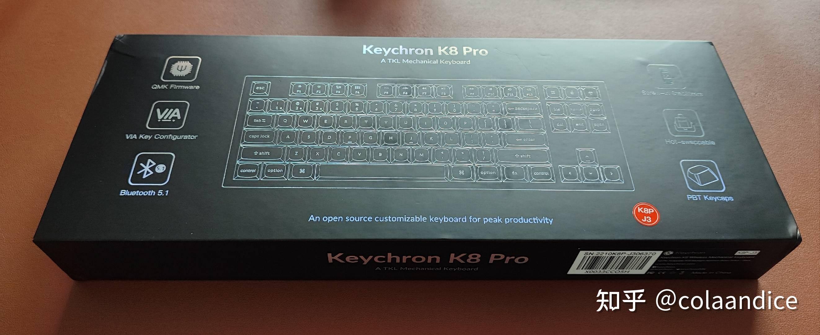 Keychron K8 Pro 机械键盘评测 - 知乎