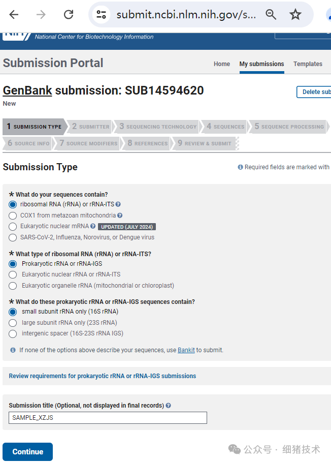 未知基因序列(片段)的NCBI GenBank登录号申请 - 知乎