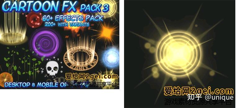 含泪整理最优质卡通特效Unity3D素材，你想要的这里都有！ - 知乎