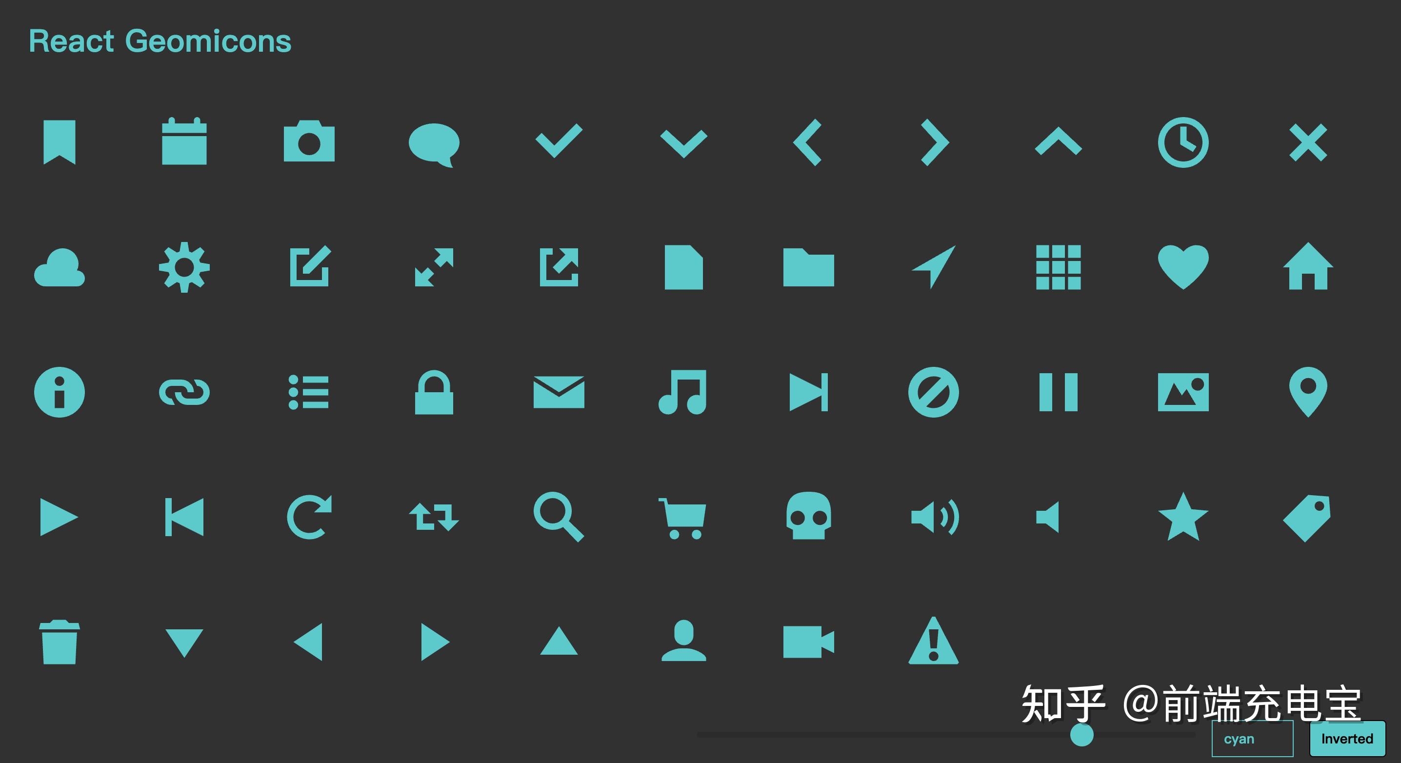 最佳 React 图标库推荐 - 知乎